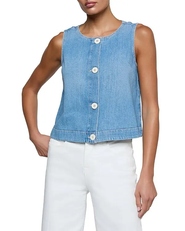 L'Agence Sleeveless A-line Top - Seattle