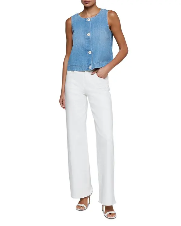 L'Agence Sleeveless A-line Top