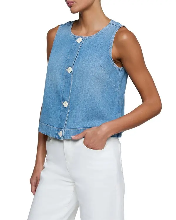 L'Agence Sleeveless A-line Top