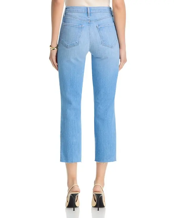 L'Agence Sada High Rise Slim Crop Jeans