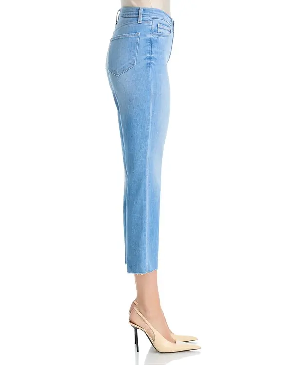 L'Agence Sada High Rise Slim Crop Jeans