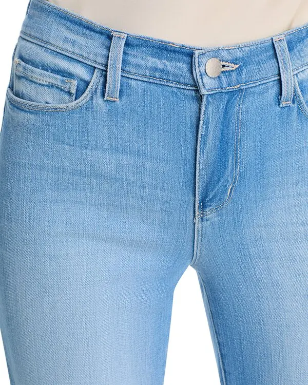 L'Agence Sada High Rise Slim Crop Jeans