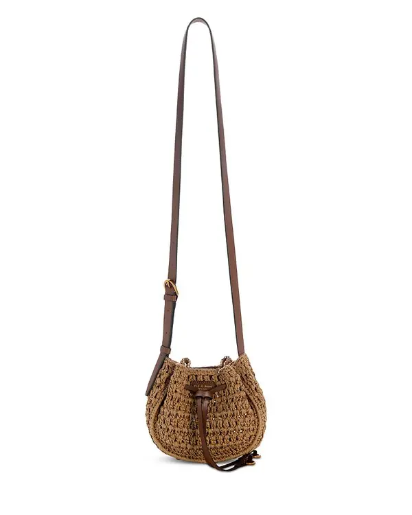 Rag & Bone River Small Crochet Crossbody - Natural