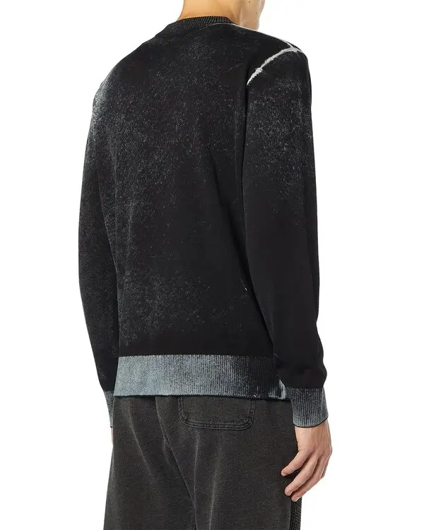 DIESEL® V-neck Long Sleeve Sweater