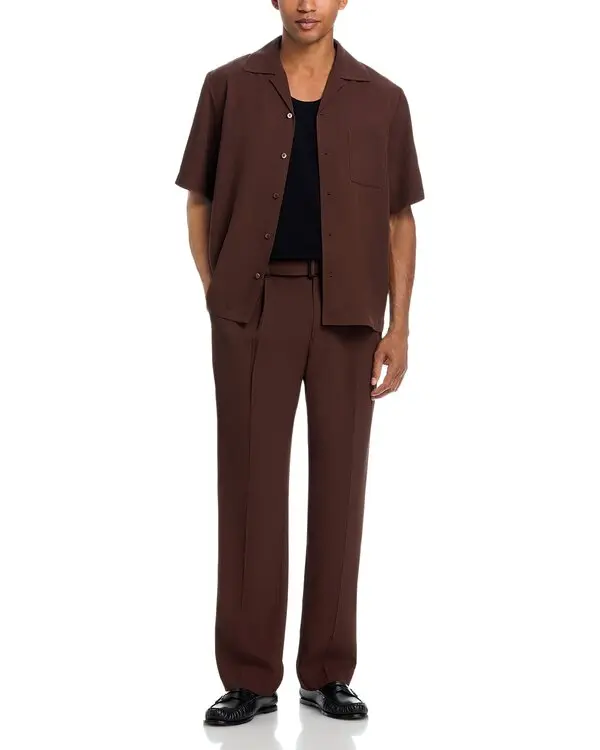 Simkhai Relaxed Fit Elvis Trousers - Chocolate