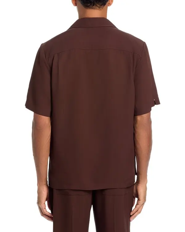 Simkhai Cade Loose Fit Camp Collar Shirt