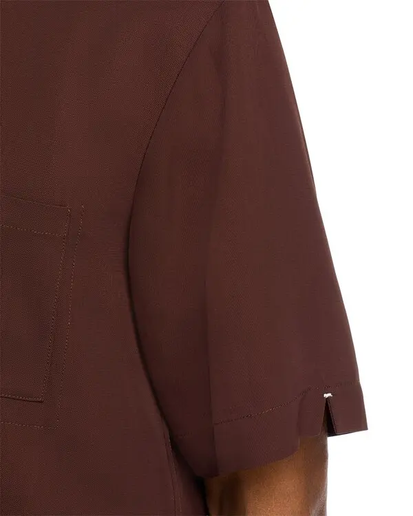 Simkhai Cade Loose Fit Camp Collar Shirt