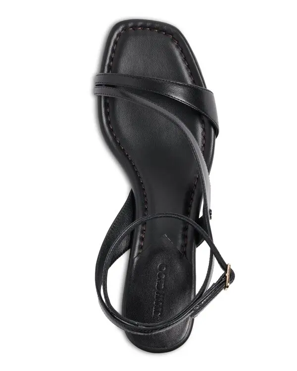 JIMMY CHOO Faye Block Heel Sandals - Black