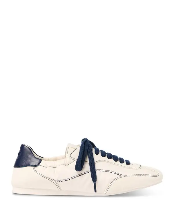 Simkhai Georgie Elasticized Sneakers - Ivory