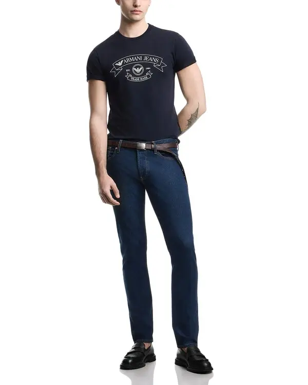 Emporio Armani J06 Slim Fit Jeans - Medium Blue Denim