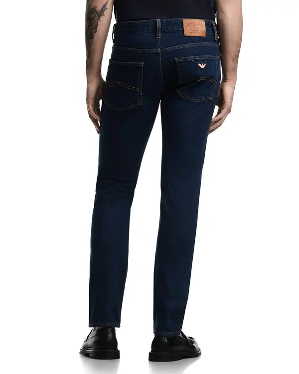 Emporio Armani J06 Slim Fit Jeans - Medium Blue Denim