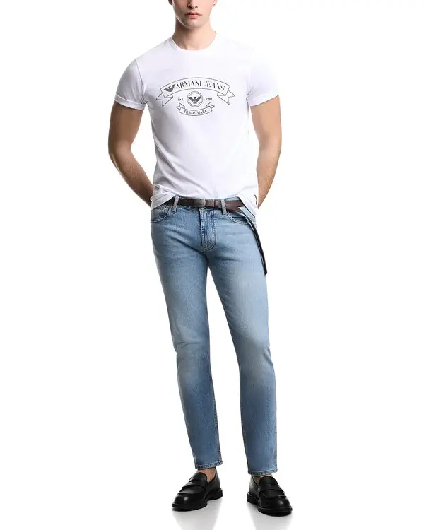 Emporio Armani J06 Slim Fit Jeans - Medium Blue Denim