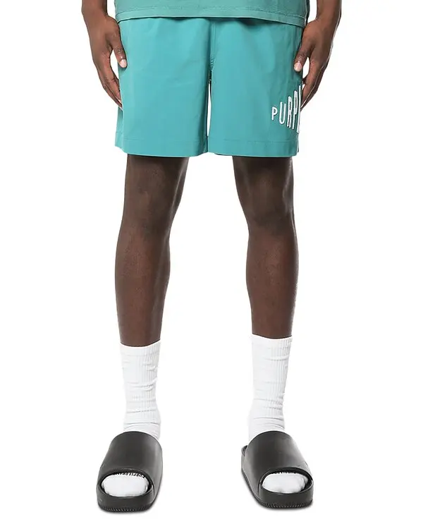 PURPLE BRAND All Round 5.8" Shorts - Green