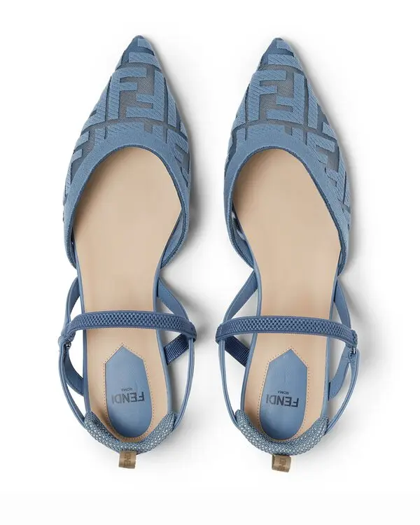 Fendi Elba Pointed Flats