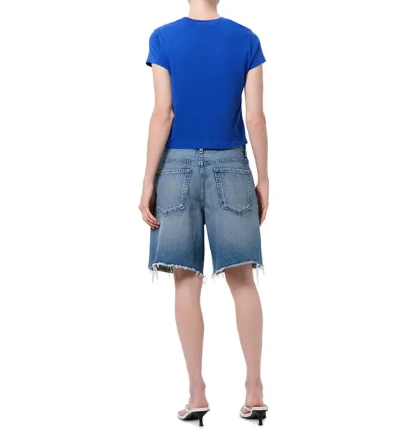 AGOLDE Indra Hip-slung Baggy Denim Shorts - Journal