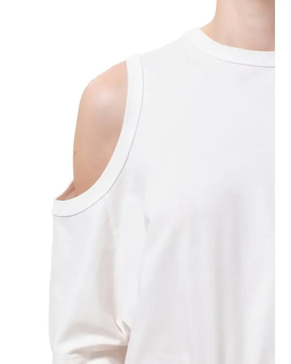 AGOLDE Shoulder Cut Out T-shirt
