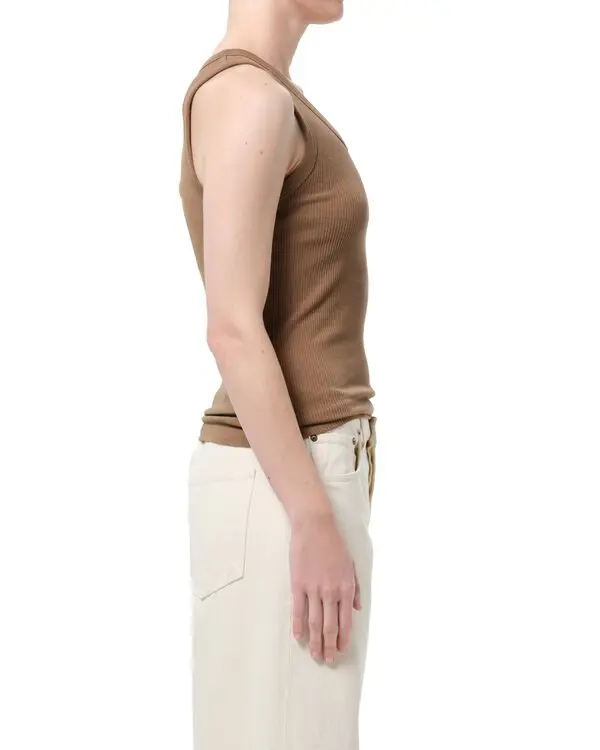 AGOLDE Poppy Scoop Neck Tank - Hamoa