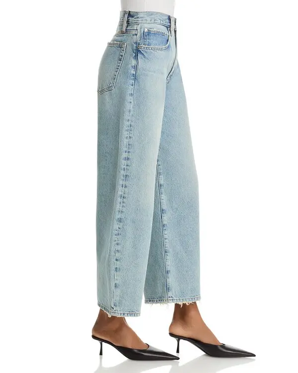FRAME The Bow High Rise Crop Jeans