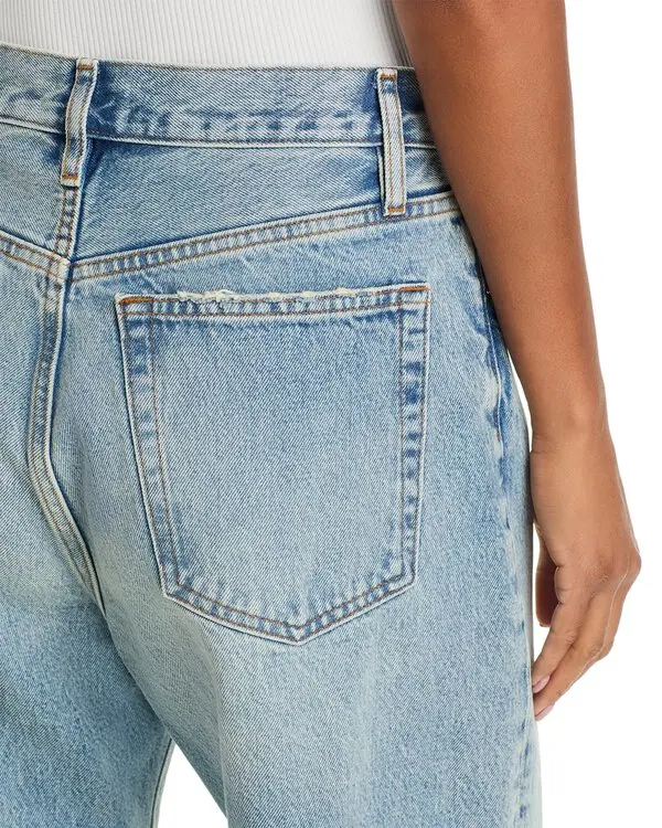 FRAME The Bow High Rise Crop Jeans