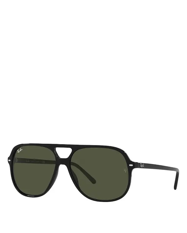 Ray-ban Bill Square Sunglasses, 56mm - Black