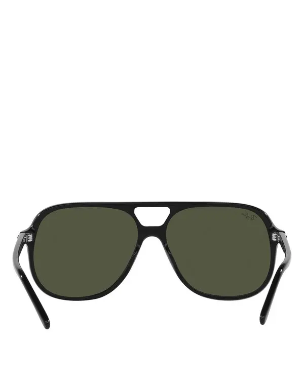 Ray-ban Bill Square Sunglasses, 56mm - Black