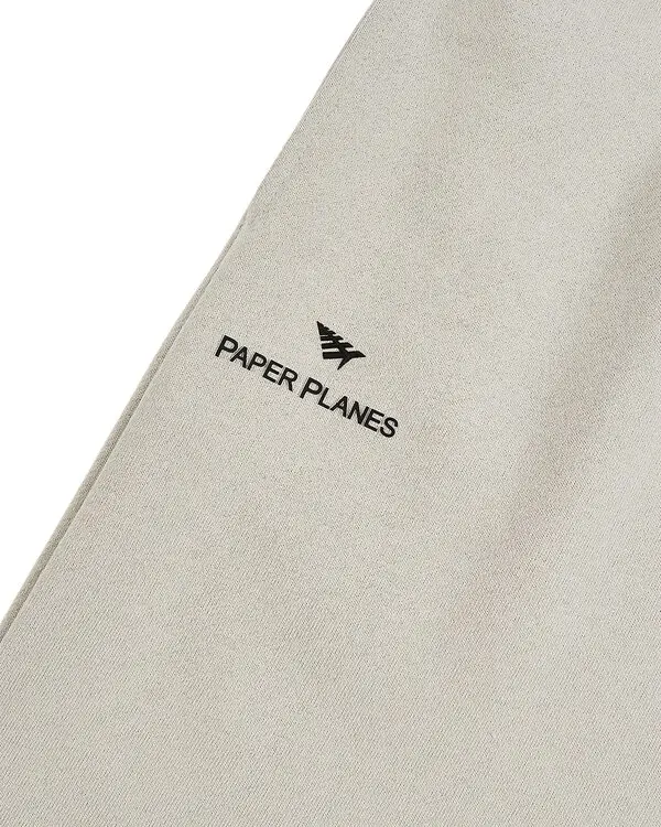 PAPER PLANES French Terry Script Weld Shorts