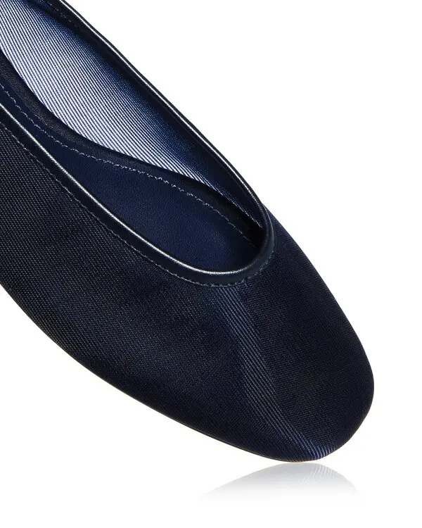 Aqua Annie Ballet Flats - Navy Mesh