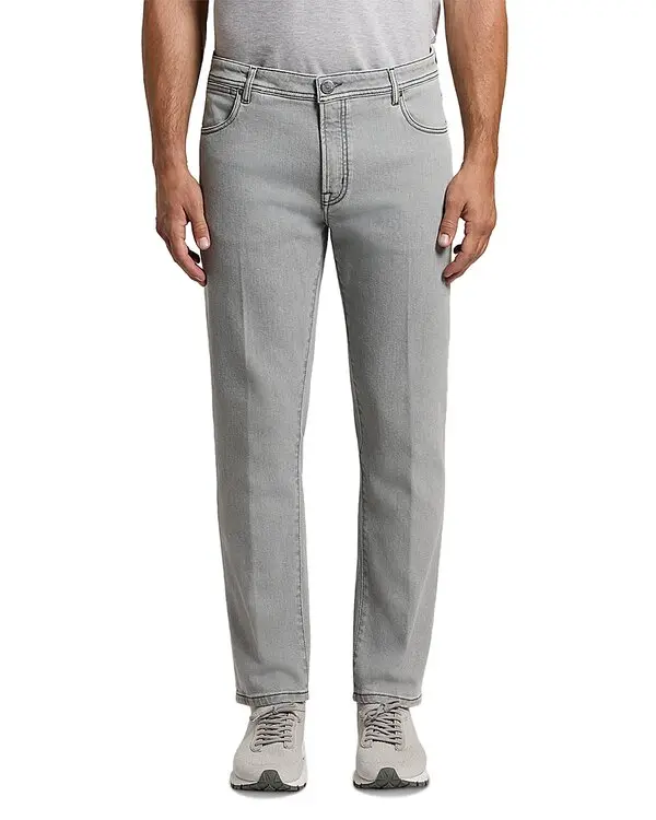 Peserico Carrot Fit Jeans - Silver Salt