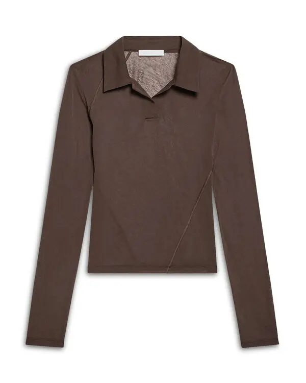 Helmut Lang Twisted Polo Top