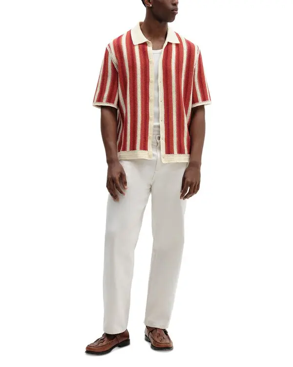 WAX LONDON Porto Stripe Shirt