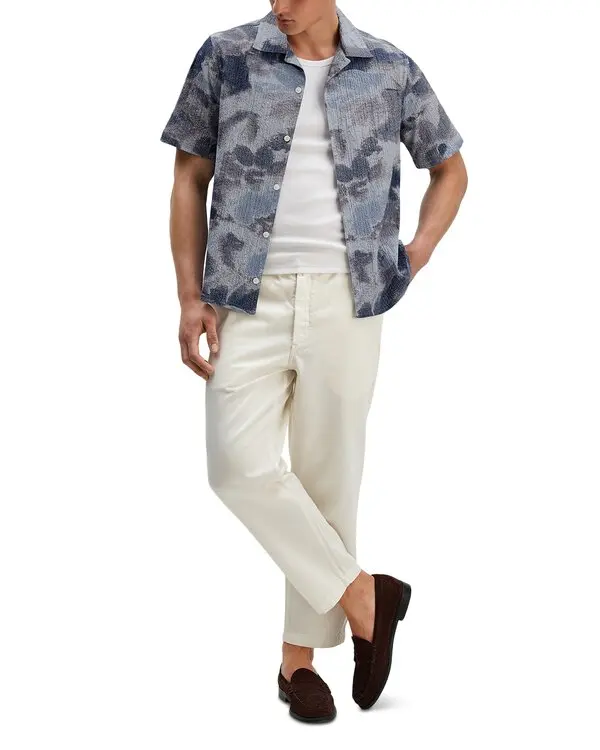 WAX LONDON Didcot Short Sleeve Shirt