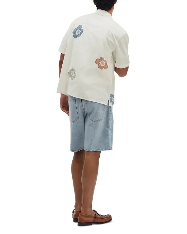 WAX LONDON Didcot Floral Graphic Shirt