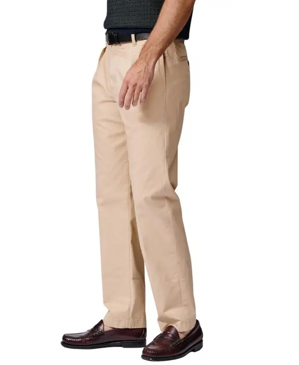 Aubin Mareham Relaxed Fit Suit Trousers - Sand