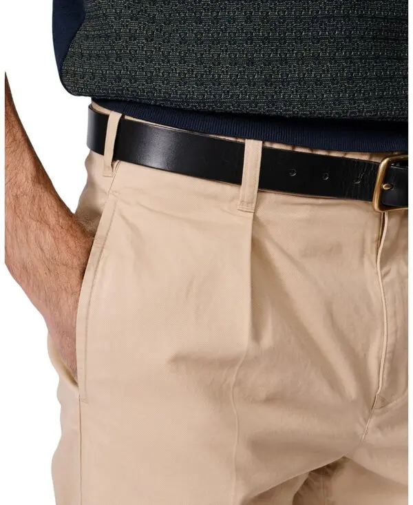 Aubin Mareham Relaxed Fit Suit Trousers - Sand