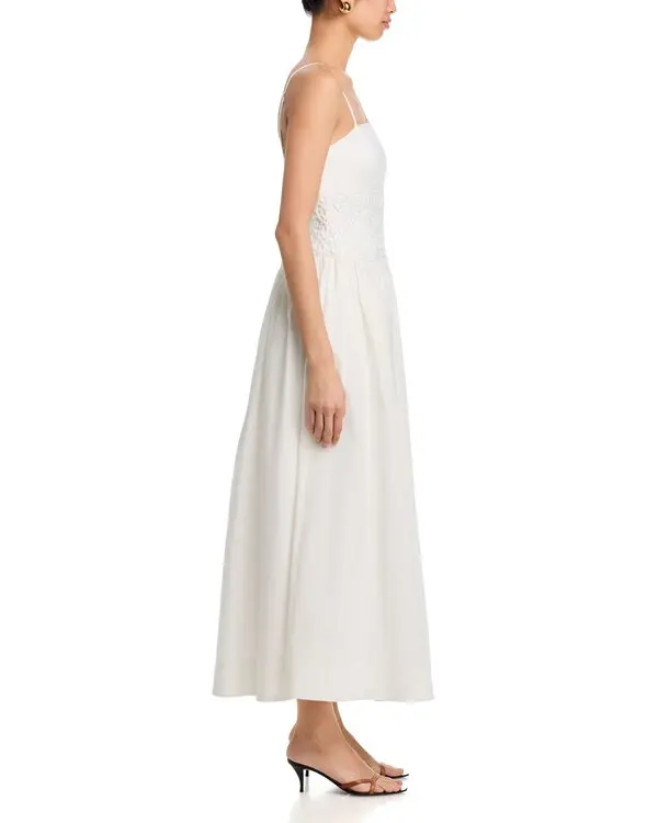 MILLY Crochet Maxi Dress