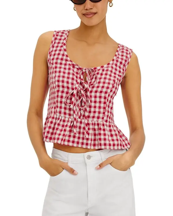 Rails Jonah Linen Top