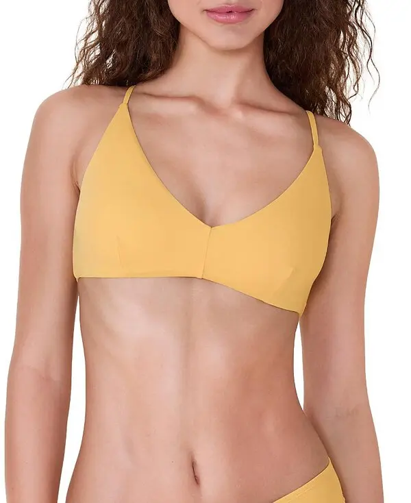 ANDIE Elwood Plunge Bikini Top - Citrus
