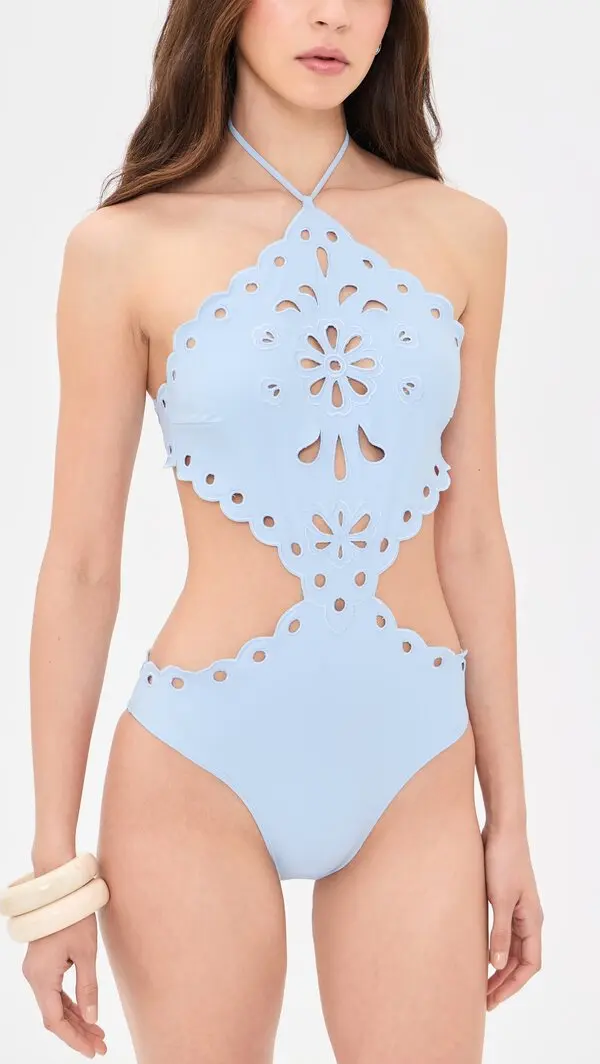 Cult Gaia Laidie Cutout One Piece Swimsuit
