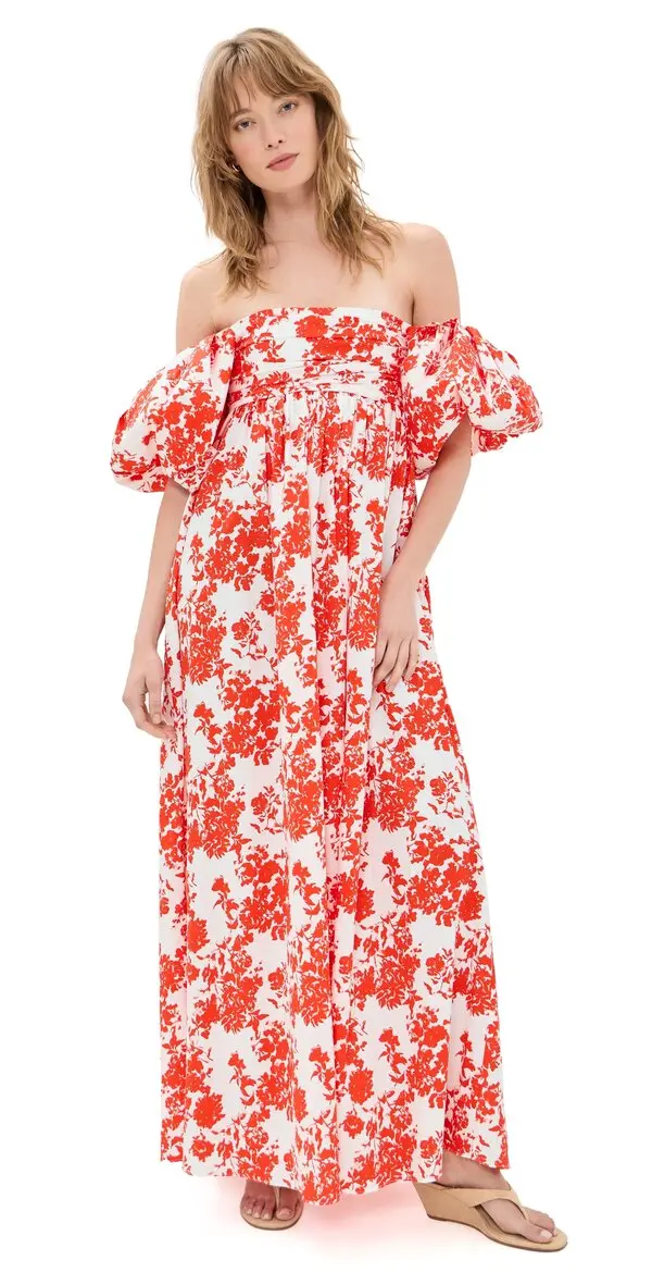Caroline Constas Emilia Maxi Dress