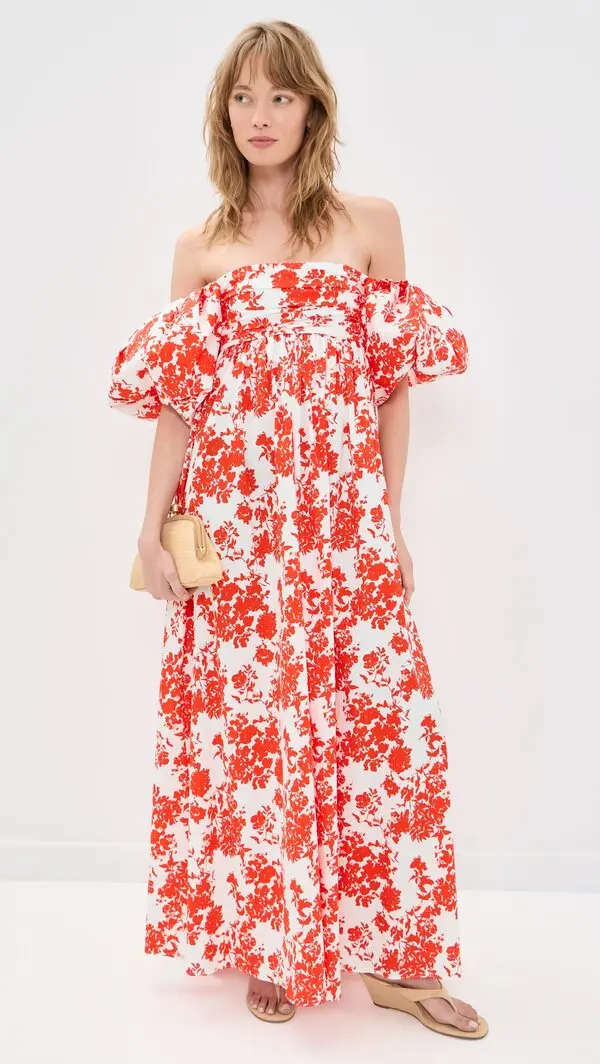 Caroline Constas Emilia Maxi Dress