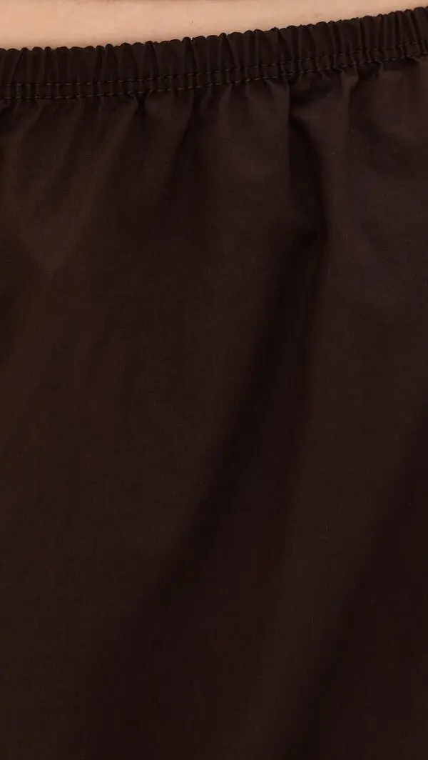 Donni. Poplin Wide Leg Pants