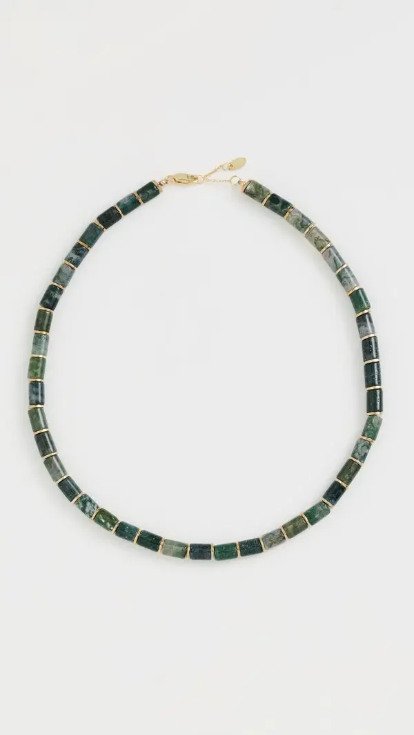 Shashi Cilindro Gemstone Necklace