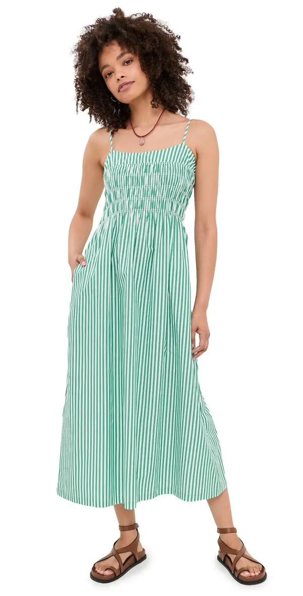 Women's Green Gingham Dresses | Editorialist