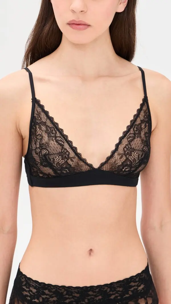 STRIPE & STARE Eco Lace Non Pad Triangle Bra