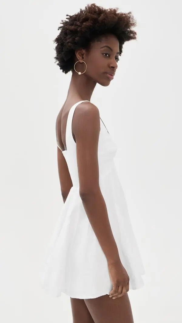 LoveShackFancy Nabi Dress - White