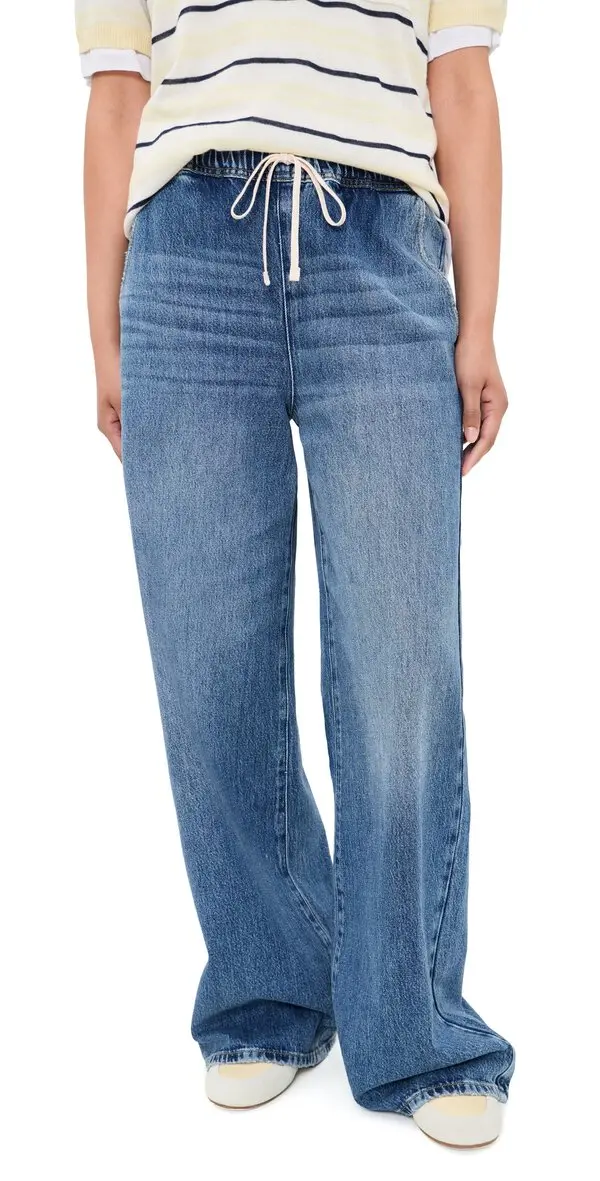 LA LIGNE Elastic Waist Jeans - Walter