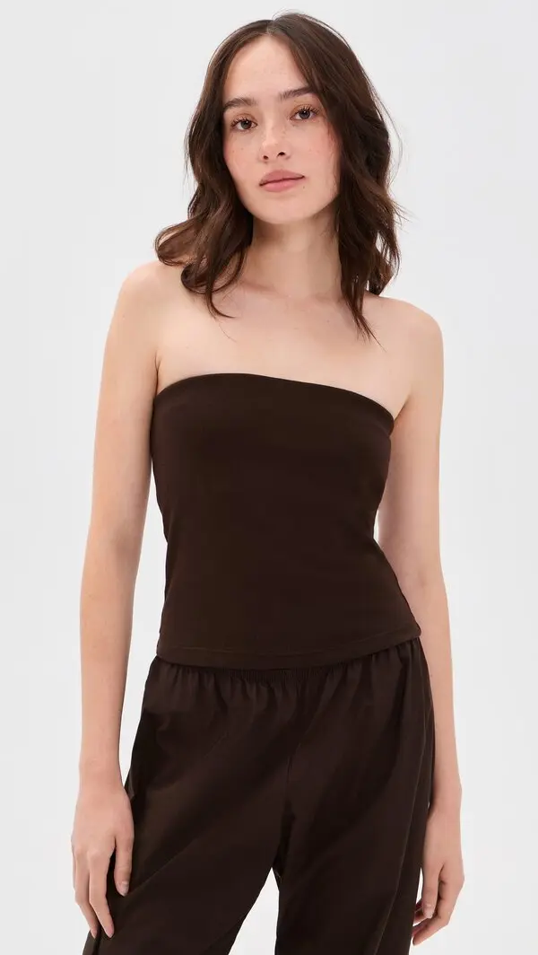 Donni. The Baby Rib Tube Top