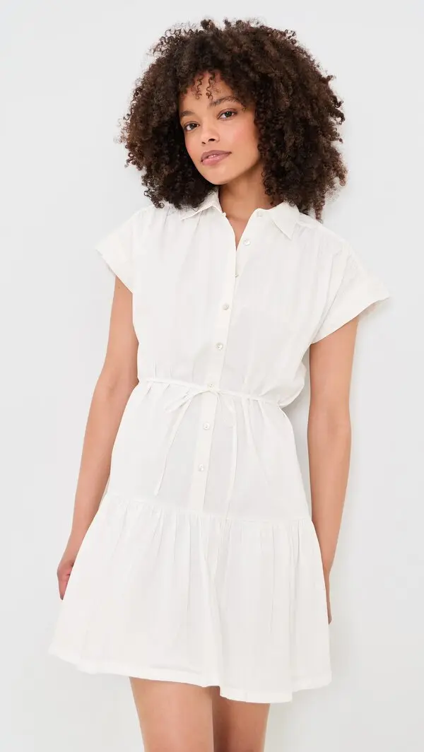 Rails Evaline Cotton Shirt Dress With Belt
