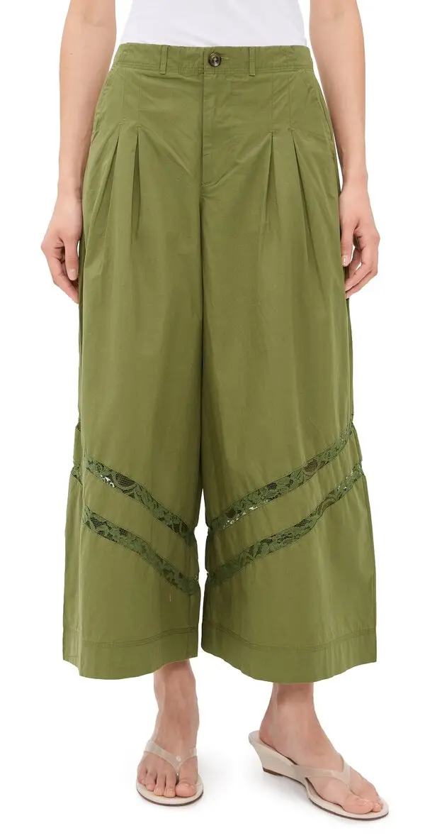 DAMSON MADDER Jadey Culottes - Olive