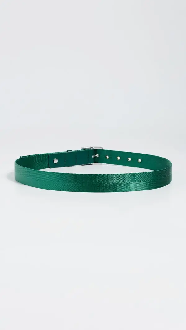 Rag & Bone Sport Boyfriend Belt - Emerald